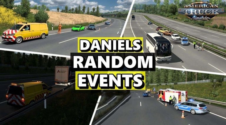 Daniels ATS Random Events 1.50 Mod - ATS Mod | American Truck Simulator Mod