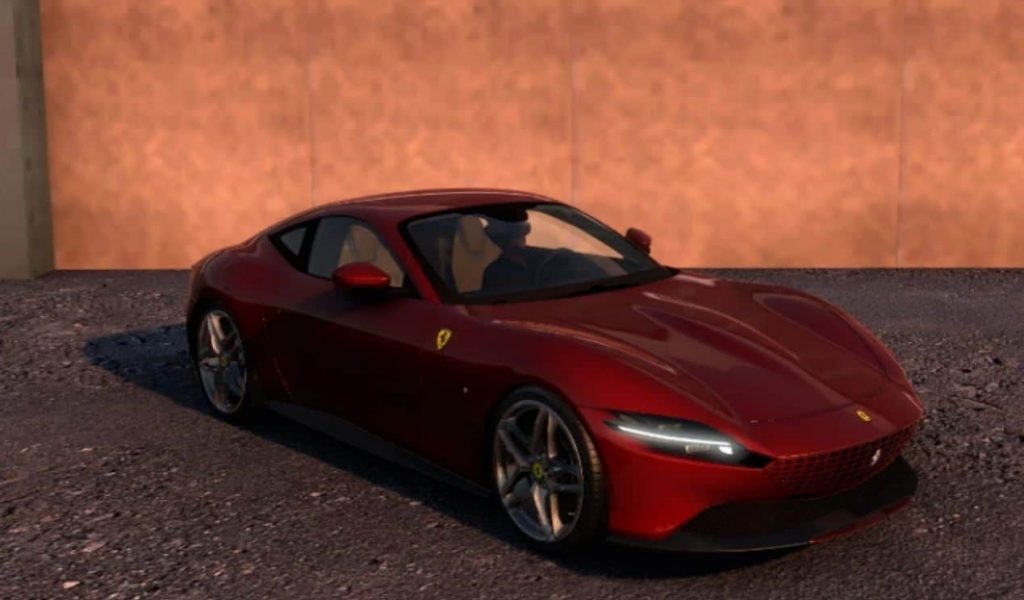 Ferrari Roma Spider v2.3 1.50 Mod - ATS Mod | American Truck Simulator Mod