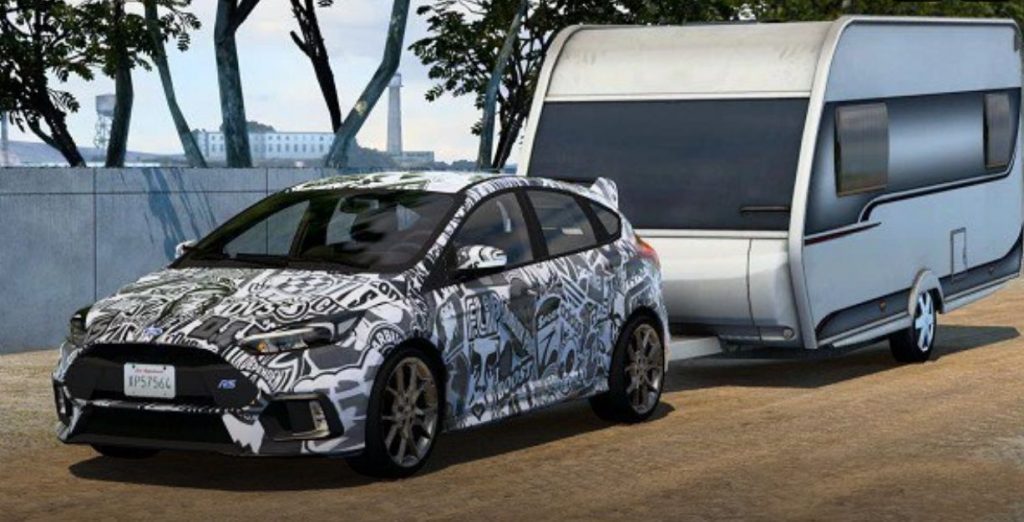 Ford Focus RS Mk3 v1.50 Mod - ATS Mod | American Truck Simulator Mod