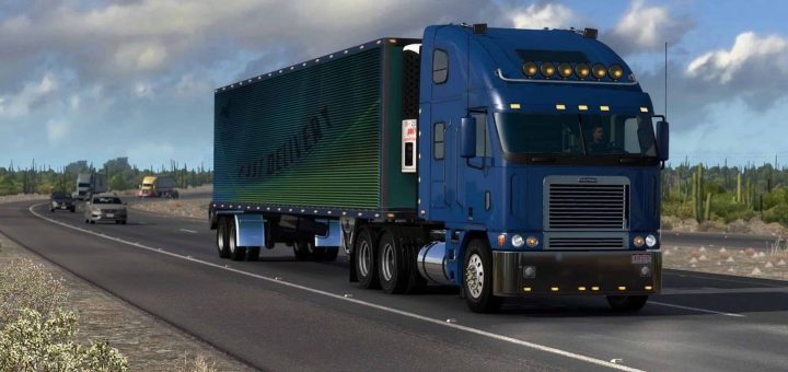Freightliner Argosy - ATS Mods | American Truck Simulator Freightliner ...