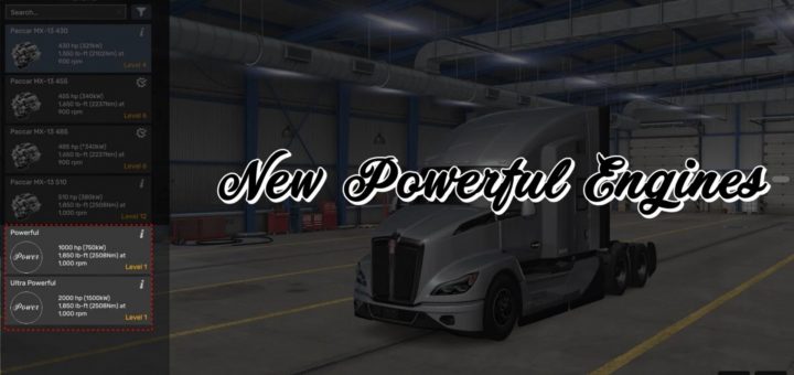 ATS Parts / Tuning Mods | American Truck Simulator Parts / Tuning mods