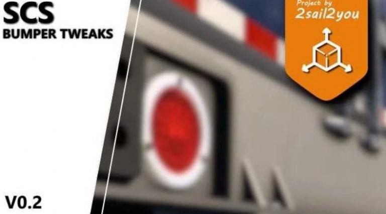 SCS Bumper Tweaks v1.50 Mod - ATS Mod | American Truck Simulator Mod