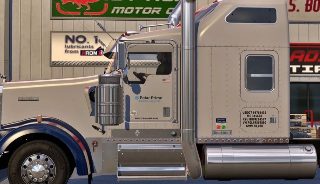 STICKERS & DECALS V1.50 Mod - ATS Mod | American Truck Simulator Mod