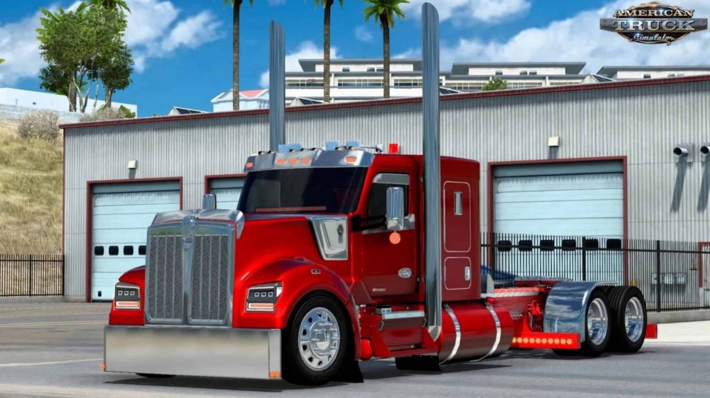 Alka Customs Trucks W990 v1.50 Mod - ATS Mod | American Truck Simulator Mod