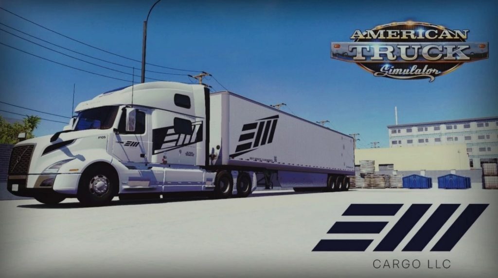 EM Cargo Skin Pack 1.50 Mod - ATS Mod | American Truck Simulator Mod