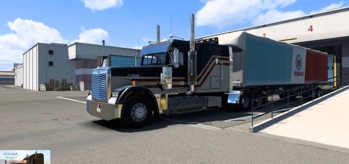 Freightliner Classic XL by BSA v1.0 Revision Fix 1.38.x Mod - ATS Mod ...
