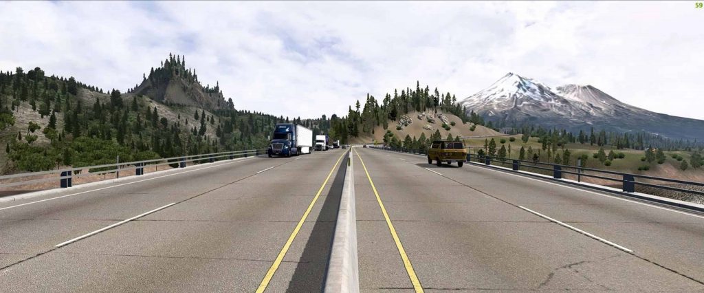 Mountain Reworks Fix v2.0 1.50 Mod - ATS Mod | American Truck Simulator Mod