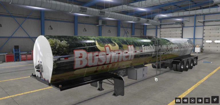 SCS Food Tanker Skin 1.50 Mod - ATS Mod | American Truck Simulator Mod