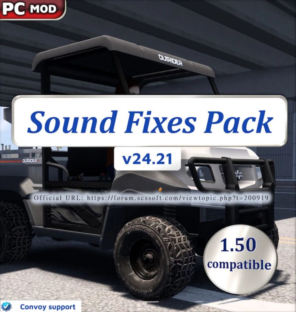 Sound Fixes Pack v24.21 Mod - ATS Mod | American Truck Simulator Mod