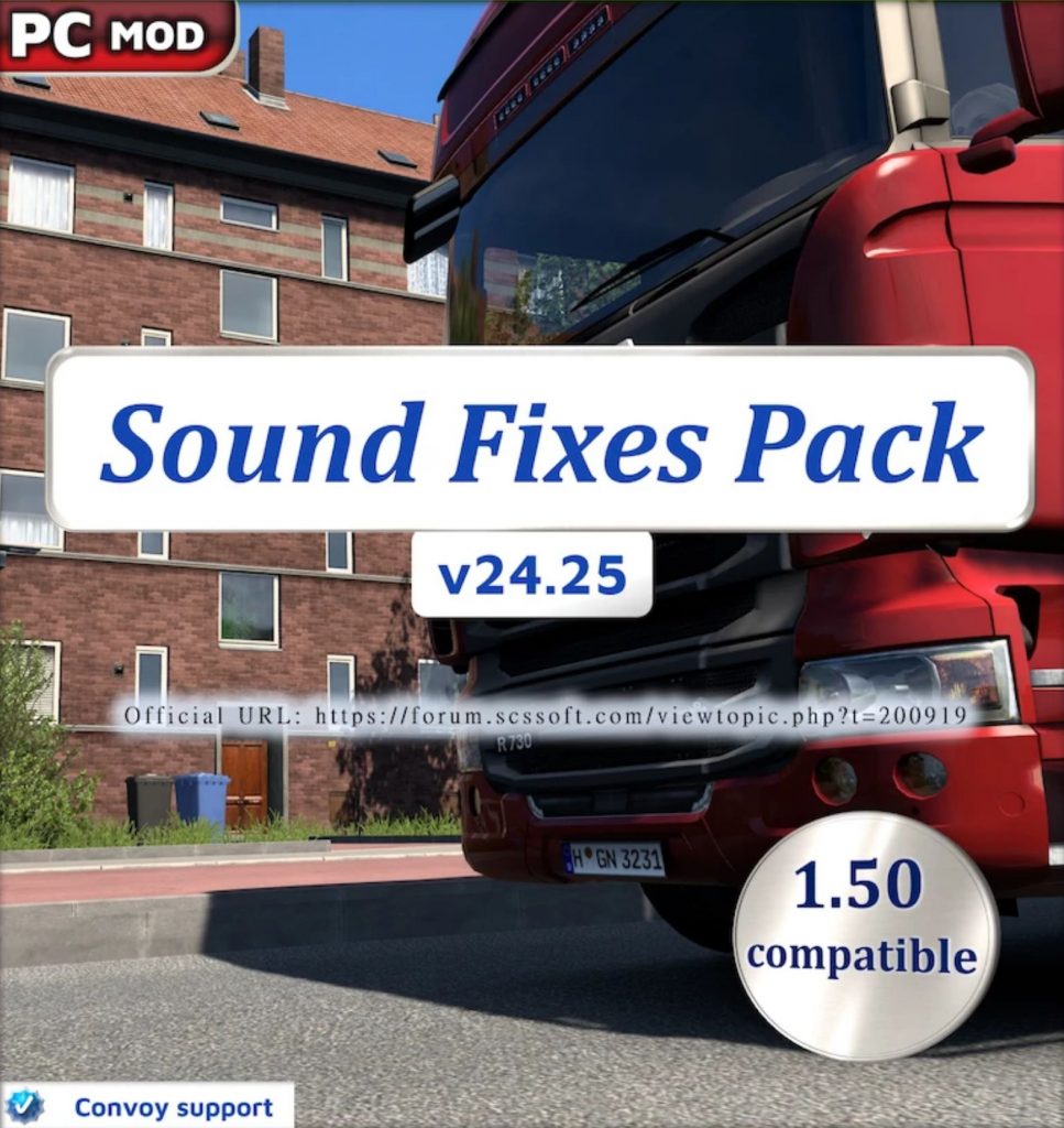 Sound Fixes Pack v24.25 Mod - ATS Mod | American Truck Simulator Mod