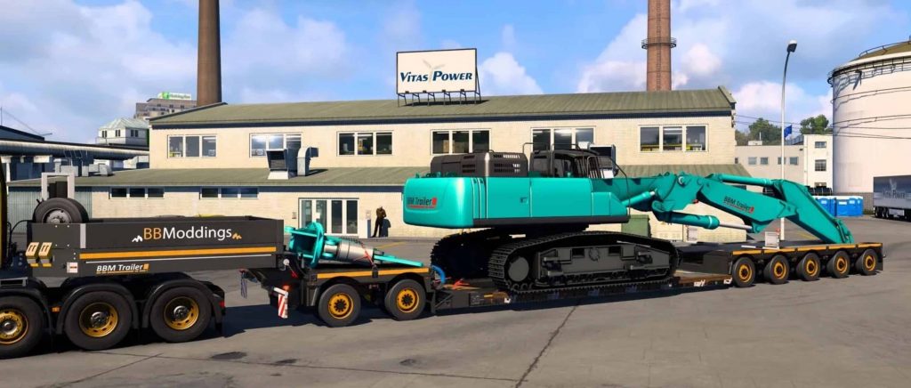 BBM Trailer EB5 v3.2 for 1.50 Mod - ATS Mod | American Truck Simulator Mod