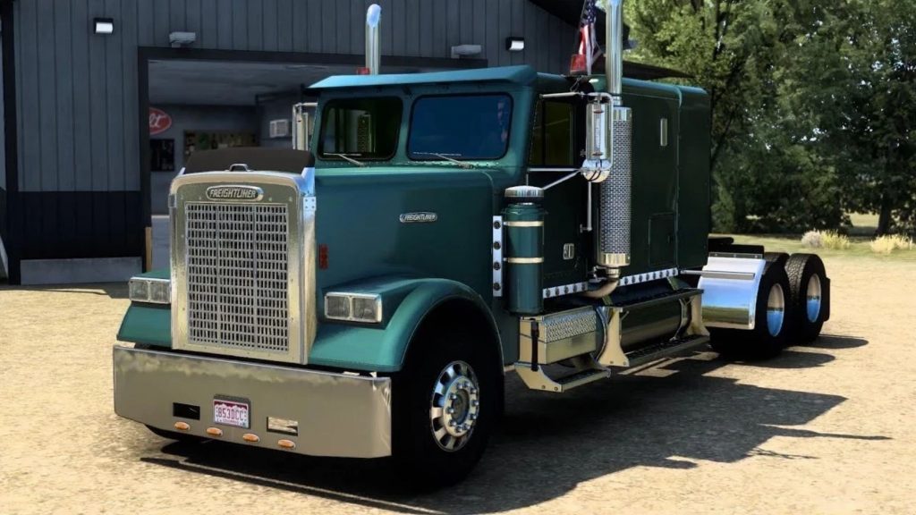 Freightliner FLC12064T v1.1 Mod - ATS Mod | American Truck Simulator Mod