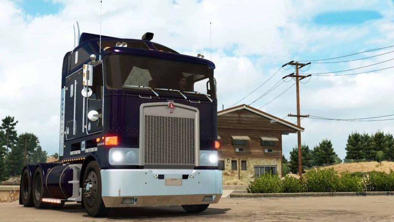 Kenworth K108 v2.6.2 Mod - ATS Mod | American Truck Simulator Mod