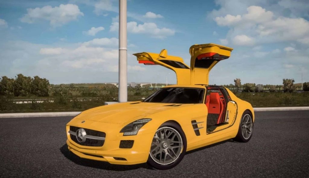 Mercedes Benz SLS AMG 2011 1.50 Mod - ATS Mod | American Truck ...