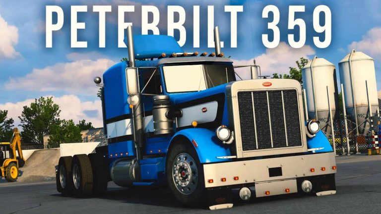 Peterbilt 359 by Outlaw v1.2.6 1.50 Mod - ATS Mod | American Truck ...