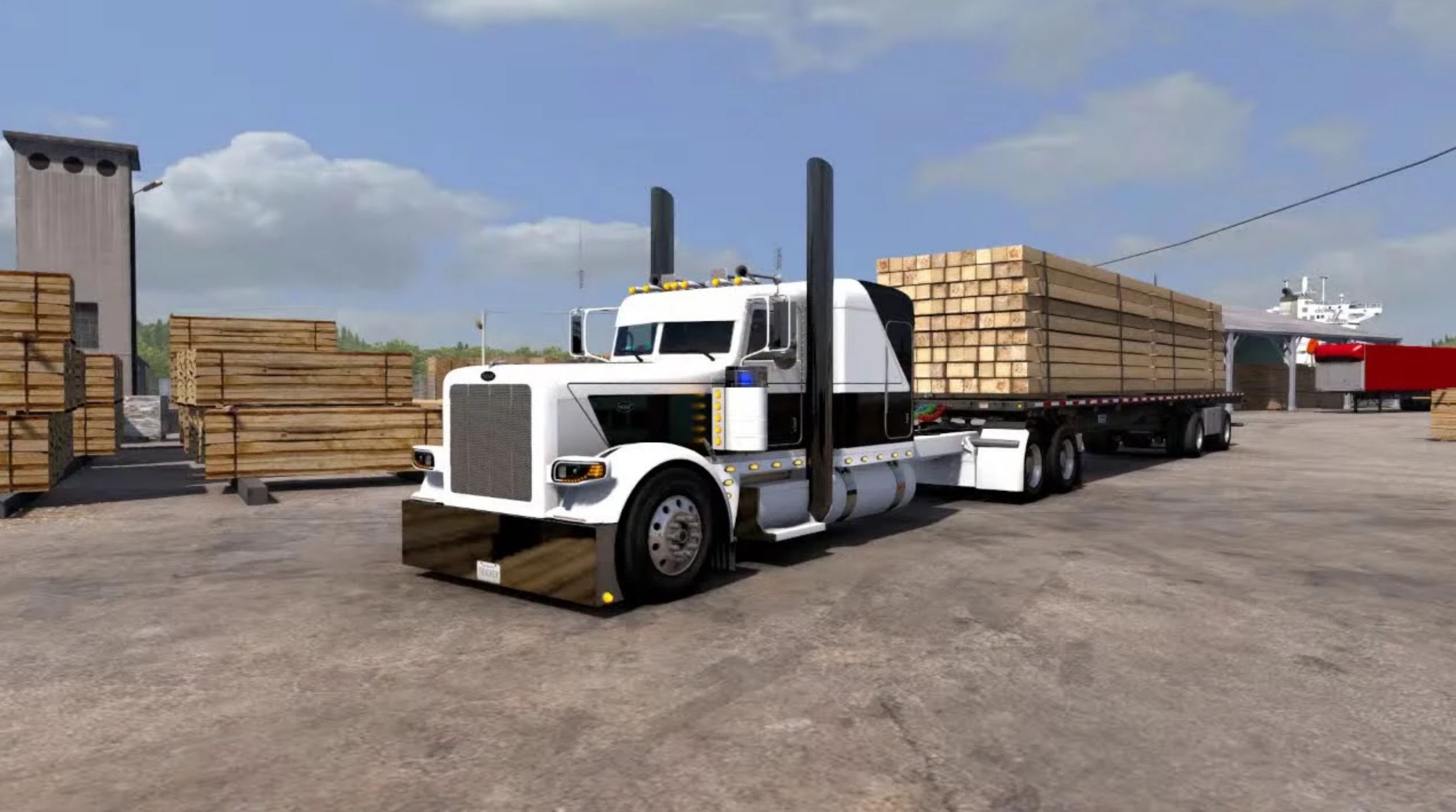Peterbilt Rollin 389 fix v1.50 Mod - ATS Mod | American Truck Simulator Mod