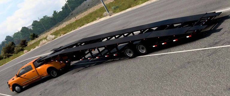RVM Pickup Truck v4.0 1.50 Mod - ATS Mod | American Truck Simulator Mod