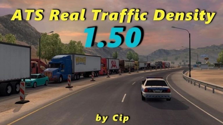 Real Traffic Density ATS v1.50.b Mod - ATS Mod | American Truck ...