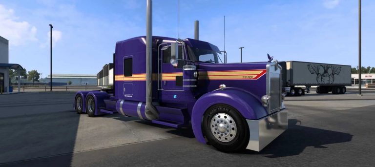 Ruda w900 Skin 72 v1.50 Mod - ATS Mod | American Truck Simulator Mod