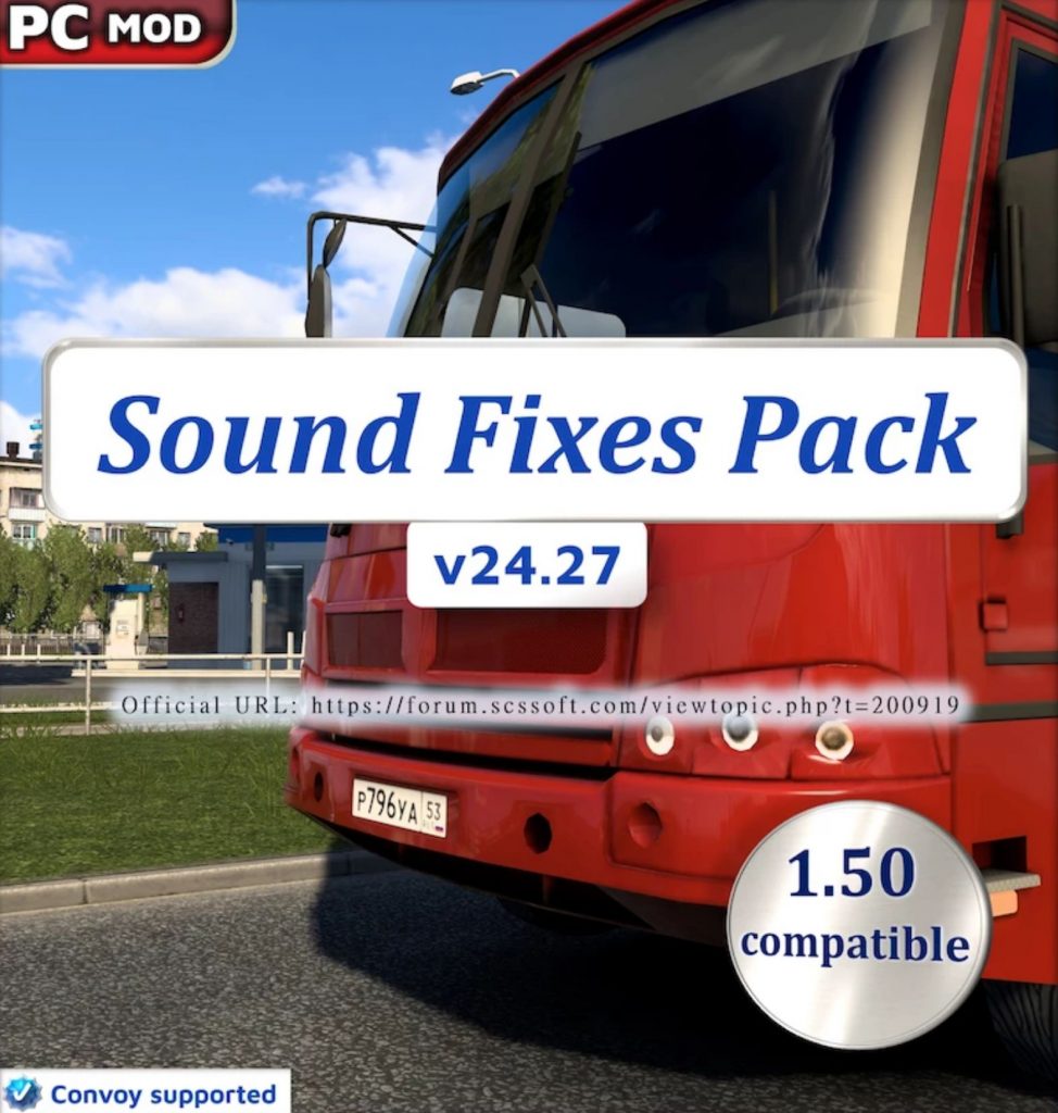 Sound Fixes Pack v24.27 Mod - ATS Mod | American Truck Simulator Mod