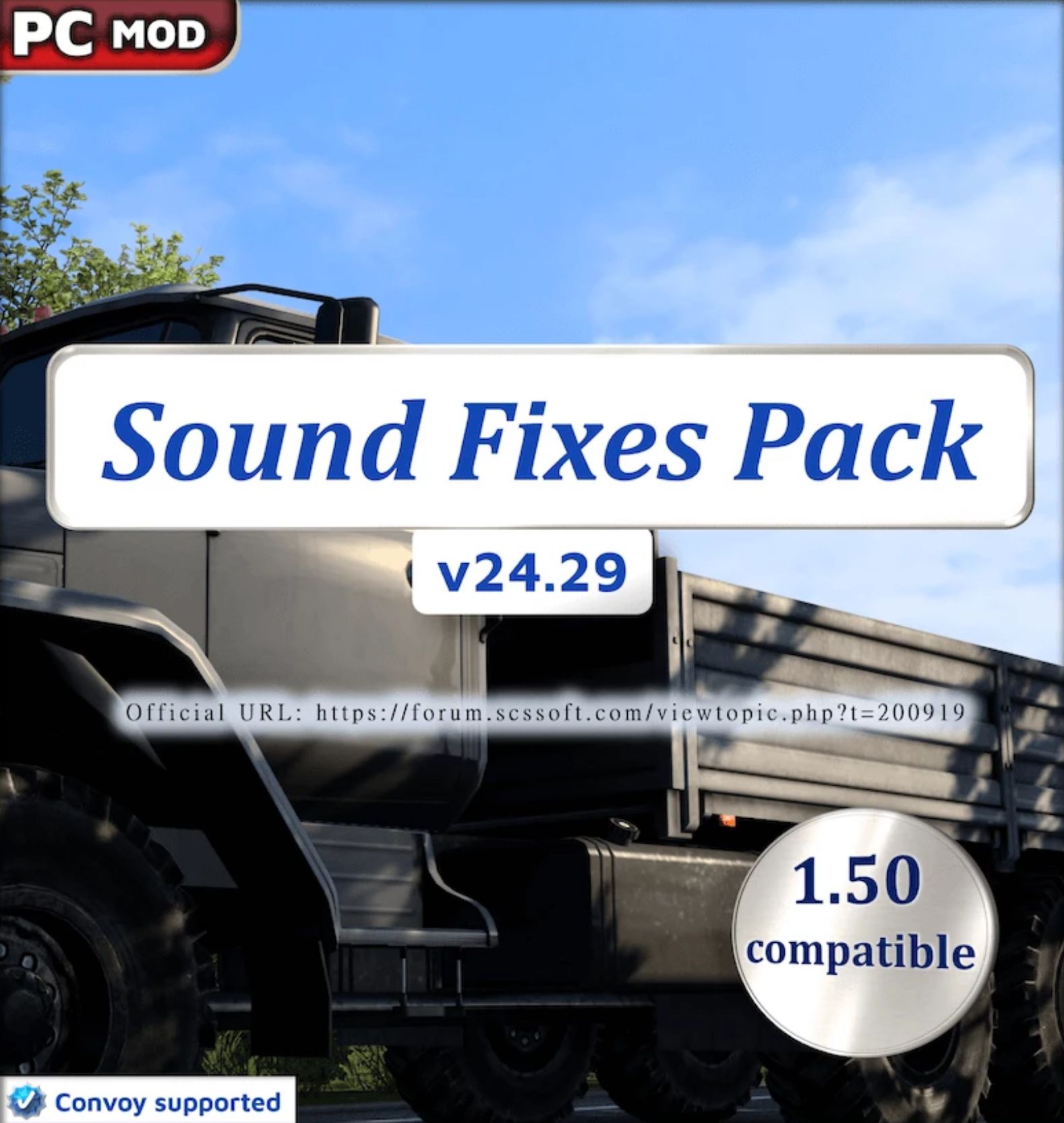 Sound Fixes Pack v24.29 Mod - ATS Mod | American Truck Simulator Mod