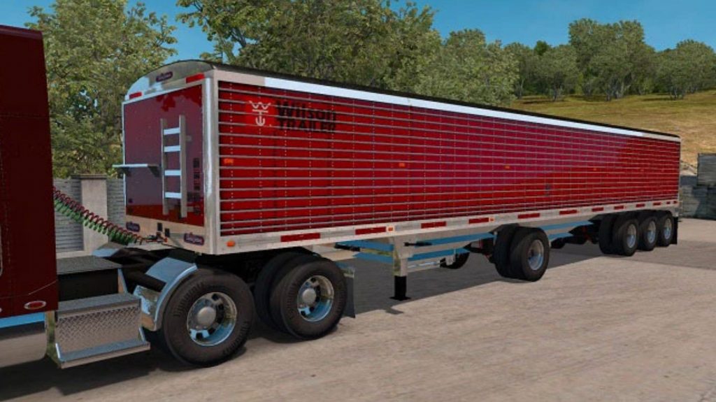 Wilson Pasecette Trailer Grain v1.4 Mod - ATS Mod | American Truck ...
