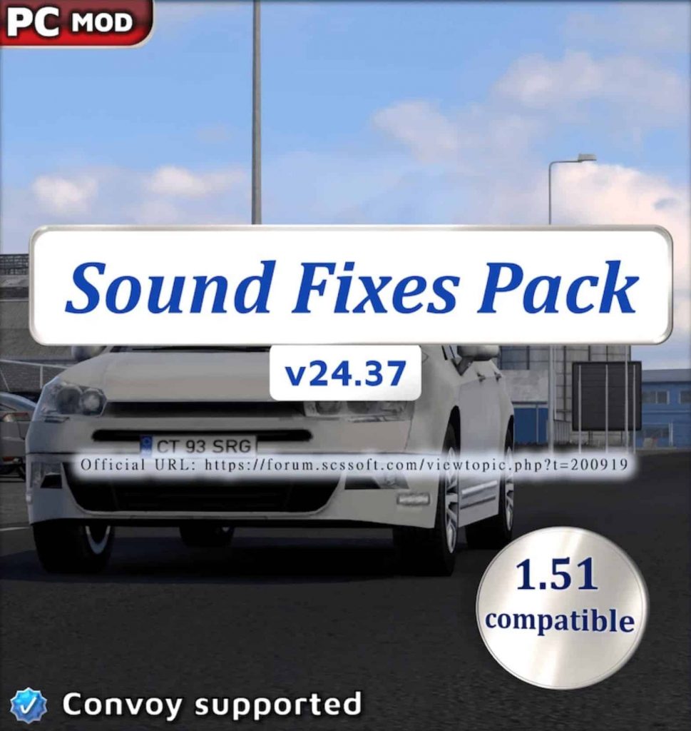ATS Sound Fixes Pack v24.37 open beta only for 1.51 Mod - ATS Mod | American Truck Simulator Mod