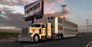 Barrett Livestock Trailer v1.0.3 Mod - ATS Mod | American Truck ...