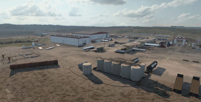 Death Highway Oil Field Yard (Texas) 1.50 Mod - ATS Mod | American ...