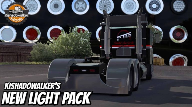 KSW Custom Light Pack v1.50 Mod - ATS Mod | American Truck Simulator Mod