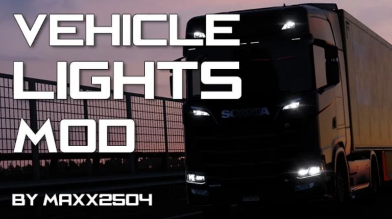 Vehicle Lights Mod for ATS v1.0 Mod - ATS Mod | American Truck ...