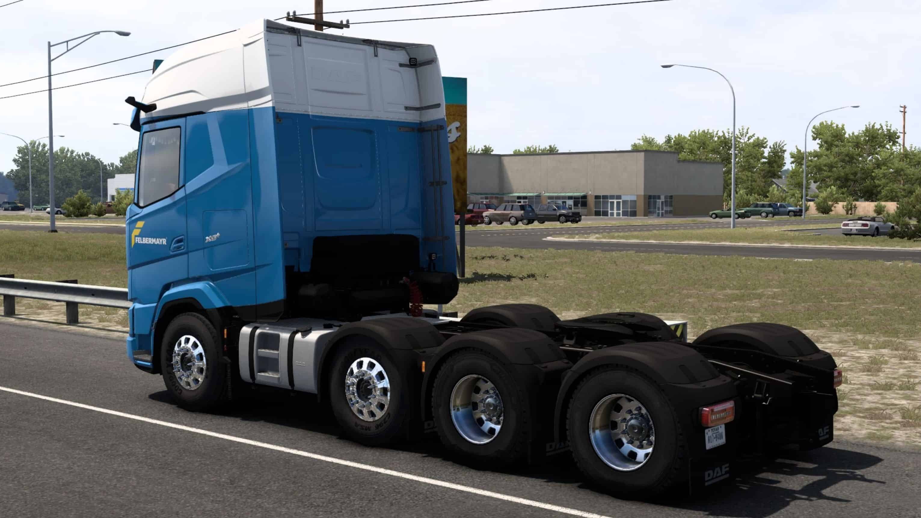 DAF 2025 ATS 26 09 2024 1.0 1.51 Mod - ATS Mod | American Truck Simulator Mod