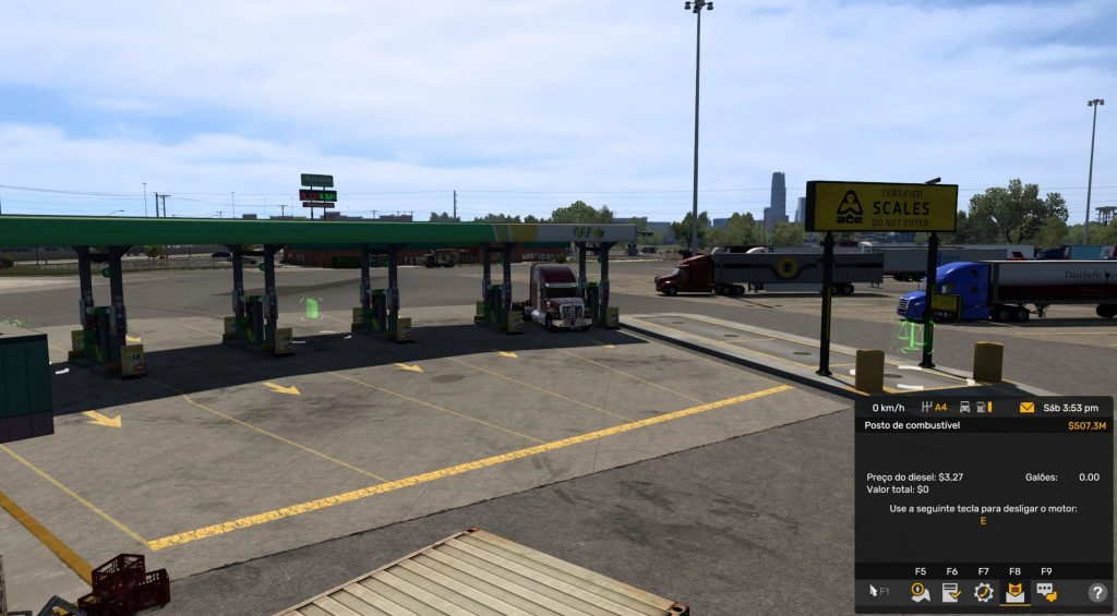 DIESEL PRICE ATS 15 09 2024 1.0 1.51 Mod - ATS Mod | American Truck Simulator Mod