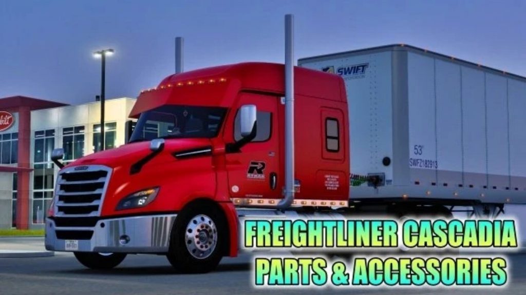 Freightliner Cascadia Parts & Accessories v1.1 Mod - ATS Mod | American ...