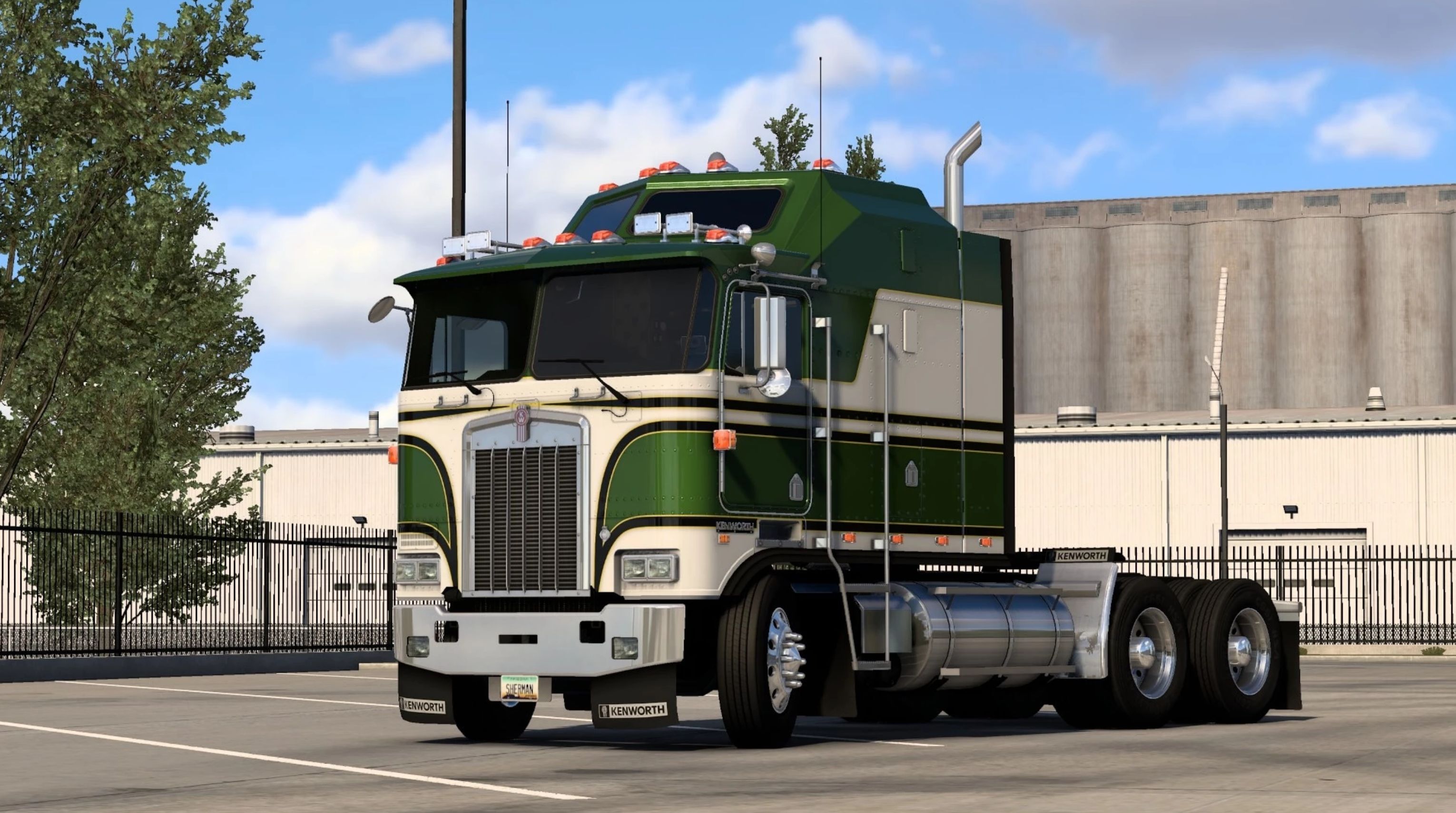 Kenworth K100-e Update v1.3.1a Mod - ATS Mod | American Truck Simulator Mod
