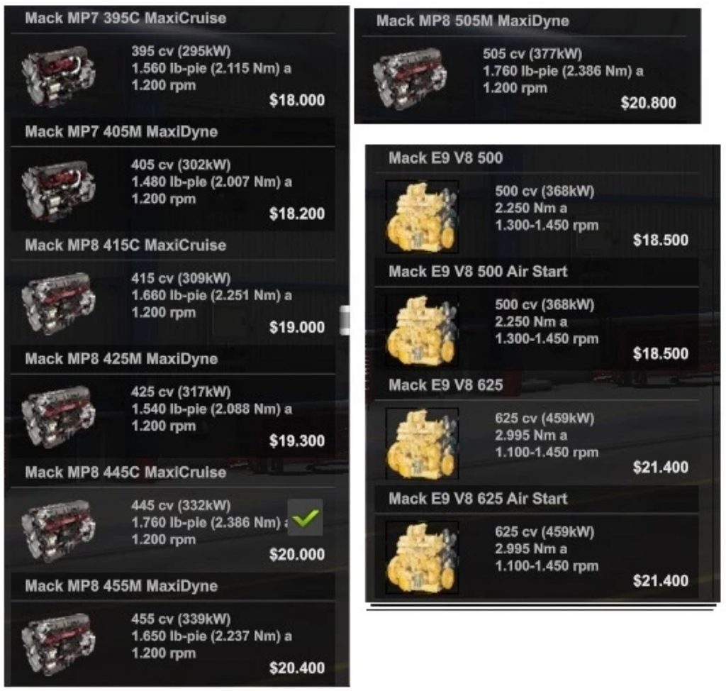 Mack engines and sounds pack v1.3 (ATS 1.50 – 1.51) Mod - ATS Mod ...