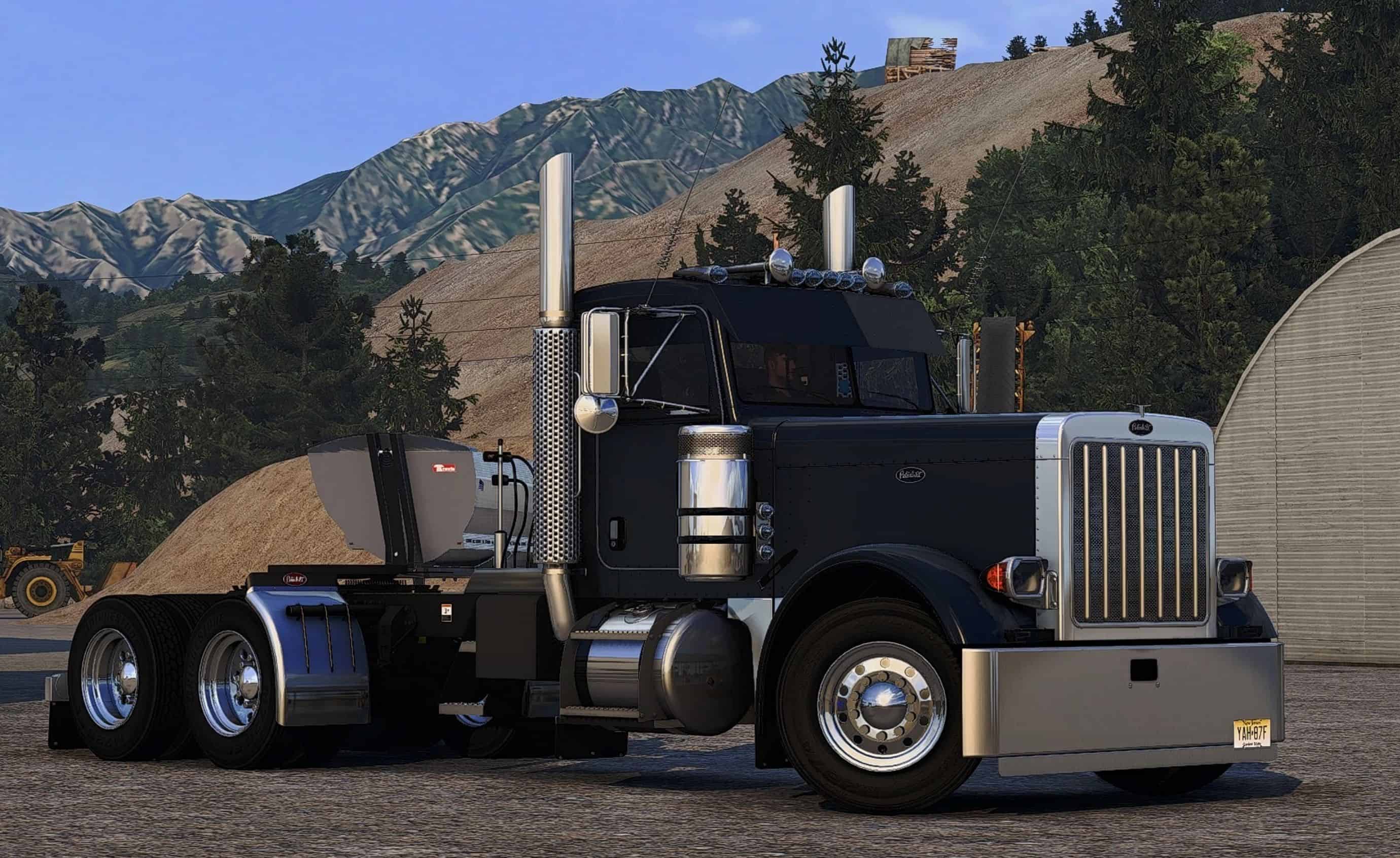 Peterbilt 379 Truck v1.2 1.51 Mod - ATS Mod | American Truck Simulator Mod