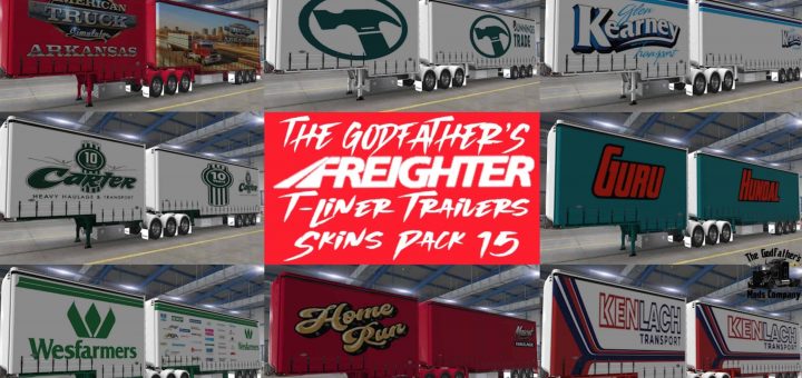 ATS Trailer Skins Mods | American Truck Simulator Trailer Skins mods