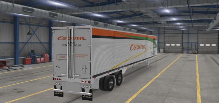 ATS Trailer Skins Mods | American Truck Simulator Trailer Skins mods