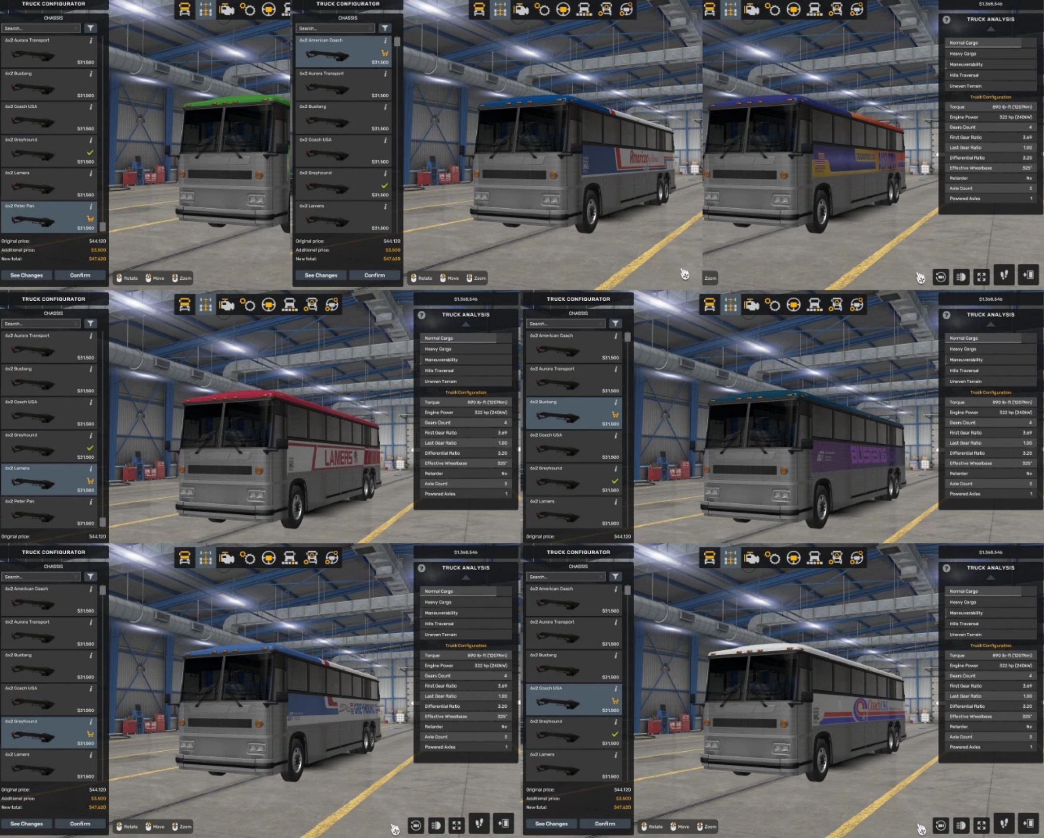 Drivable Jazzycat’s Bus traffic pack v1.0 Mod - ATS Mod | American ...
