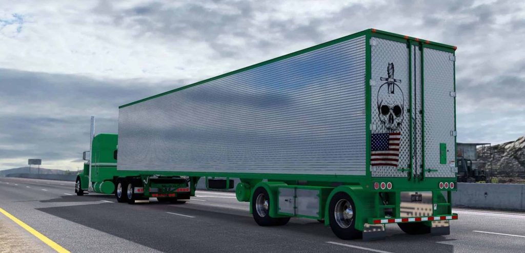 GD Everest 53' Custom Reefer Dryvan v1.52 Mod - ATS Mod | American ...