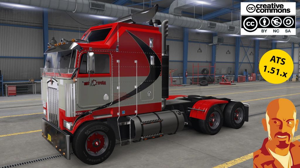 KENWORTH K100 v6.1 ATS 1.51.x Mod - ATS Mod | American Truck Simulator Mod