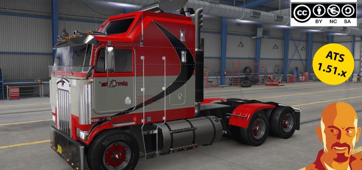 Kenworth K200 v21.0 1.53 Mod - ATS Mod | American Truck Simulator Mod