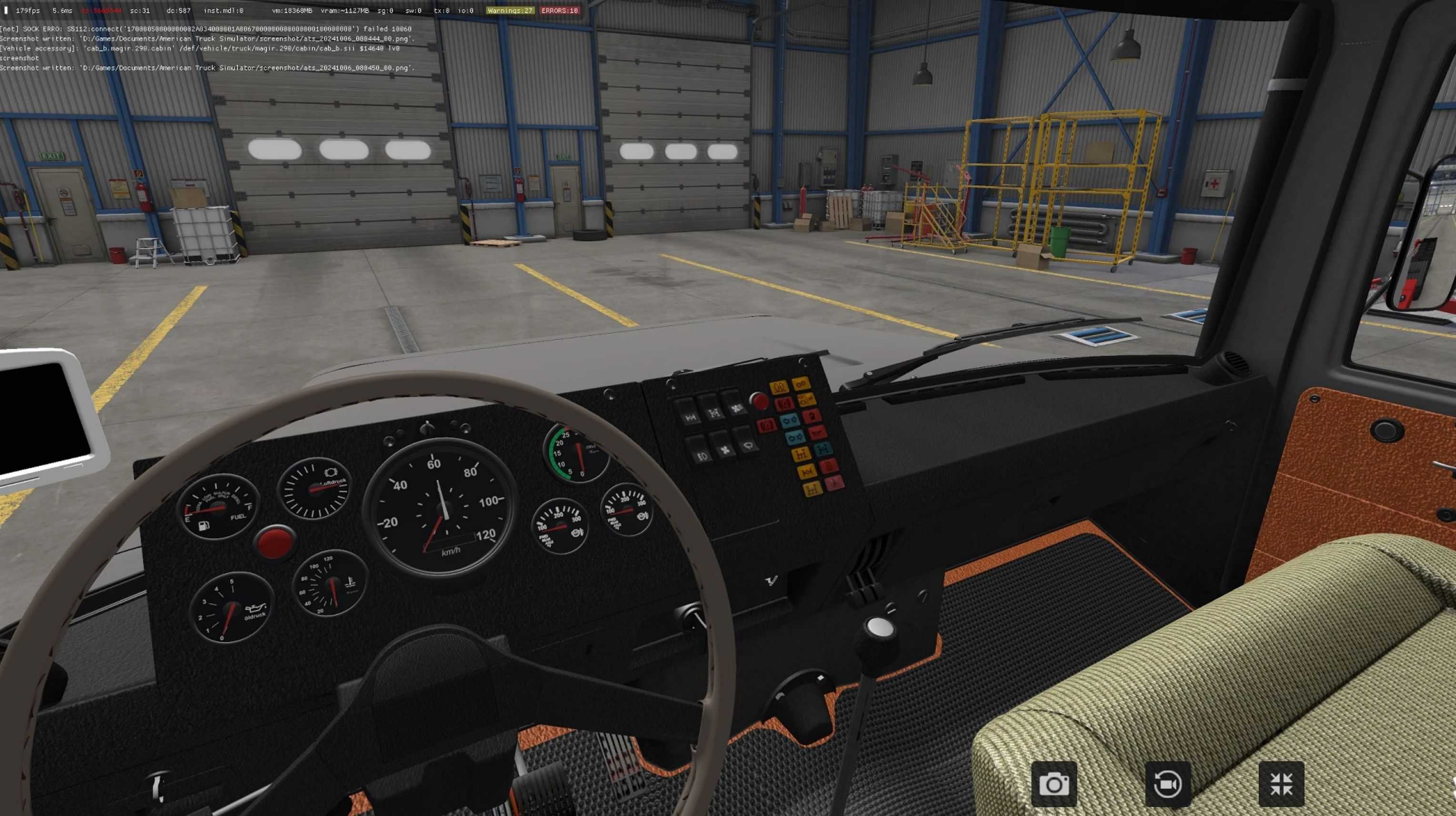 Magírus-Deutz 290D 26S v1.0 Mod - ATS Mod | American Truck Simulator Mod