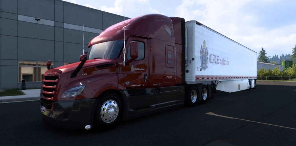 Ruda Ref CR England Skin v1.0 Mod - ATS Mod | American Truck Simulator Mod