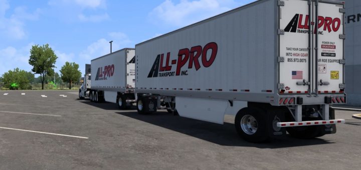 ATS Trailer Skins Mods | American Truck Simulator Trailer Skins mods