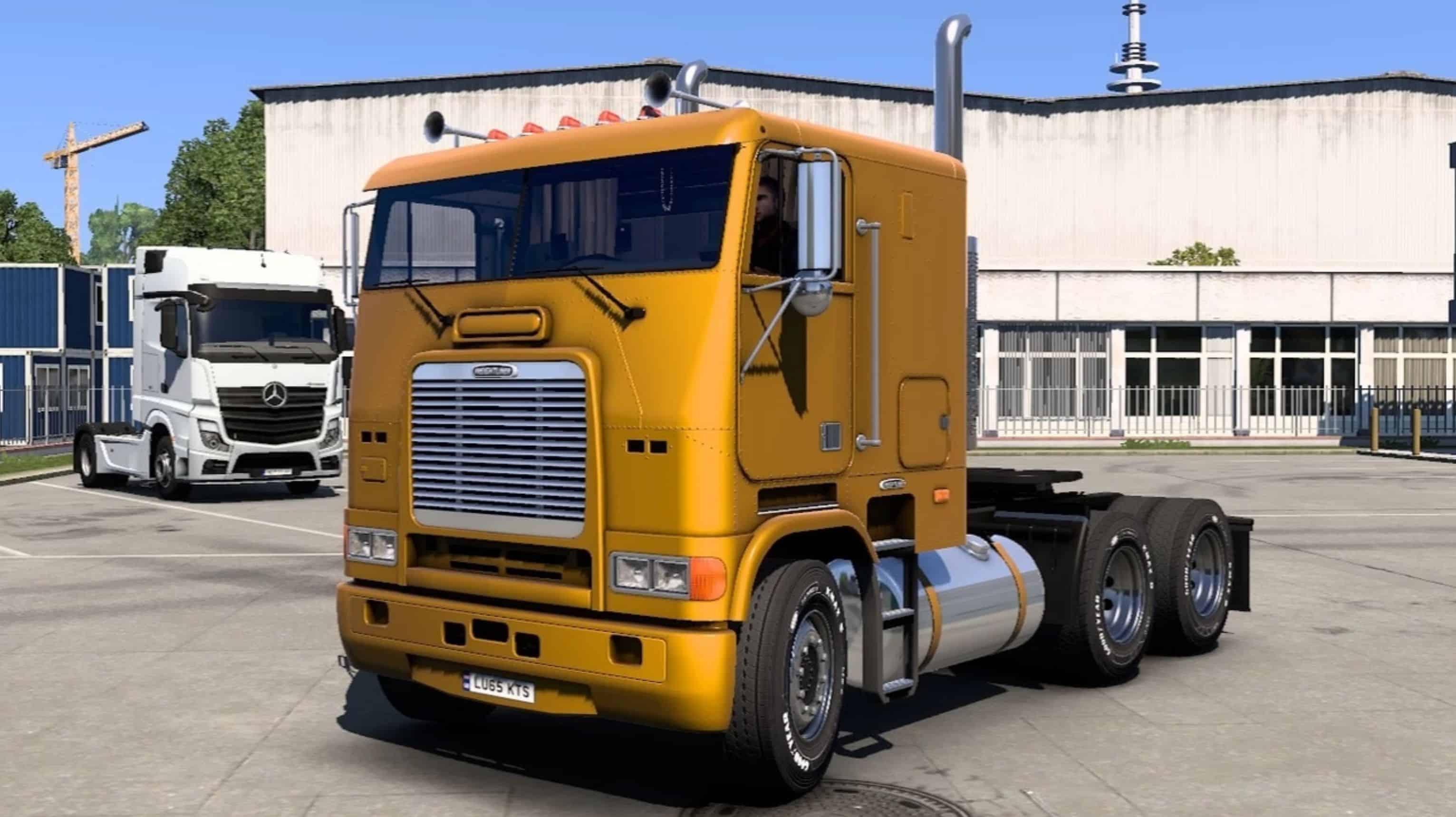 Freightliner FLB v1.52 Mod - ATS Mod | American Truck Simulator Mod