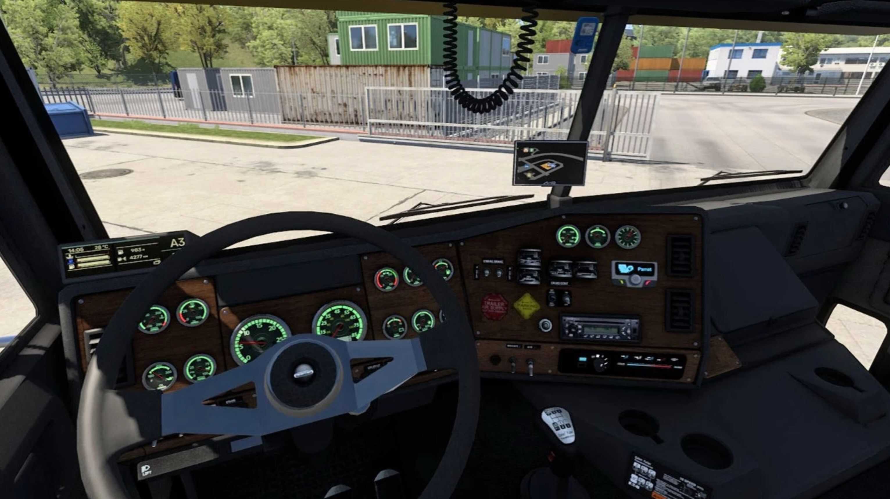 Freightliner FLB v1.52 Mod - ATS Mod | American Truck Simulator Mod