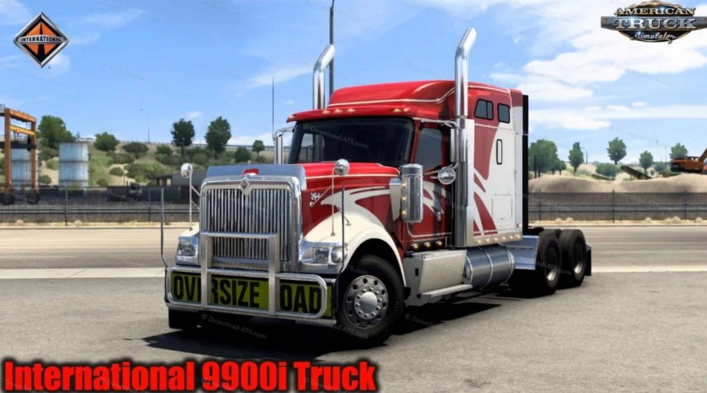 International 9900i + Interior v1.2 Mod - ATS Mod | American Truck ...