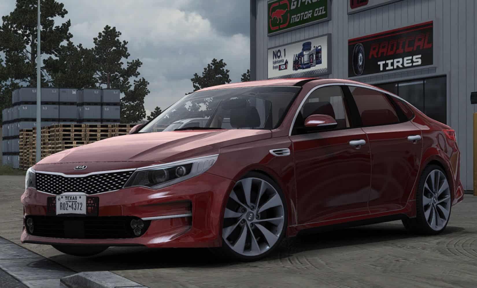 Kia Optima (K5) JF 2016 V1.3 1.53 Mod - ATS Mod | American Truck Simulator Mod